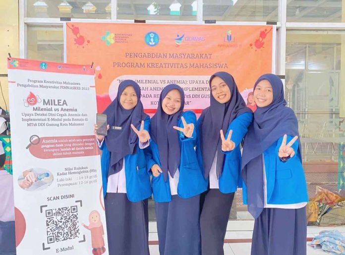 Mahasiswa Poltekkes Kemenkes Makassar Deteksi Dini Anemia Lewat Program ...